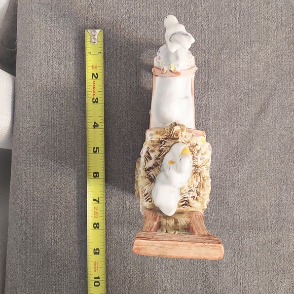 Schmid | Art | Goat Cart Geese Wheel Wind Up Musical Figurine Chariots ...